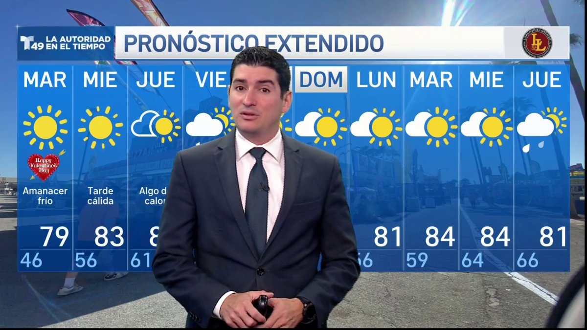 Pronóstico del tiempo para el 14 de febrero – Telemundo Tampa (49)