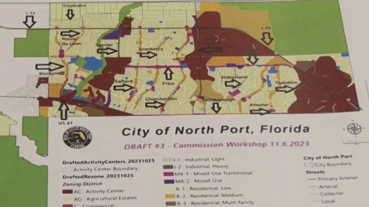 Comunidad preocupada por rezonificación en North Port – Telemundo Tampa ...