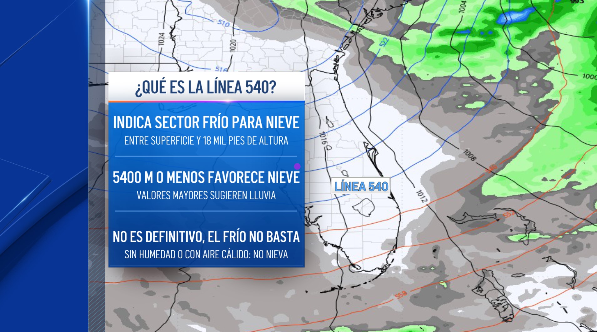 Podría caer nieve en Florida: lo que dicen las predicciones – Telemundo ...