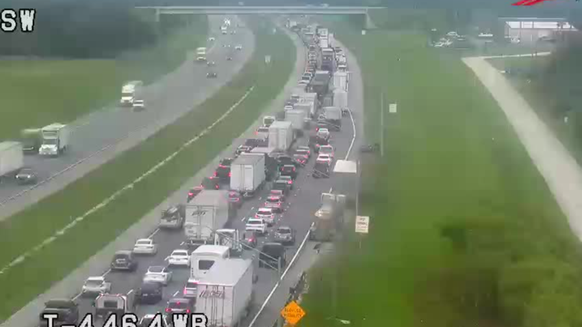 Accidente fatal cierra la I-4 oeste en Polk City – Telemundo Tampa (49)